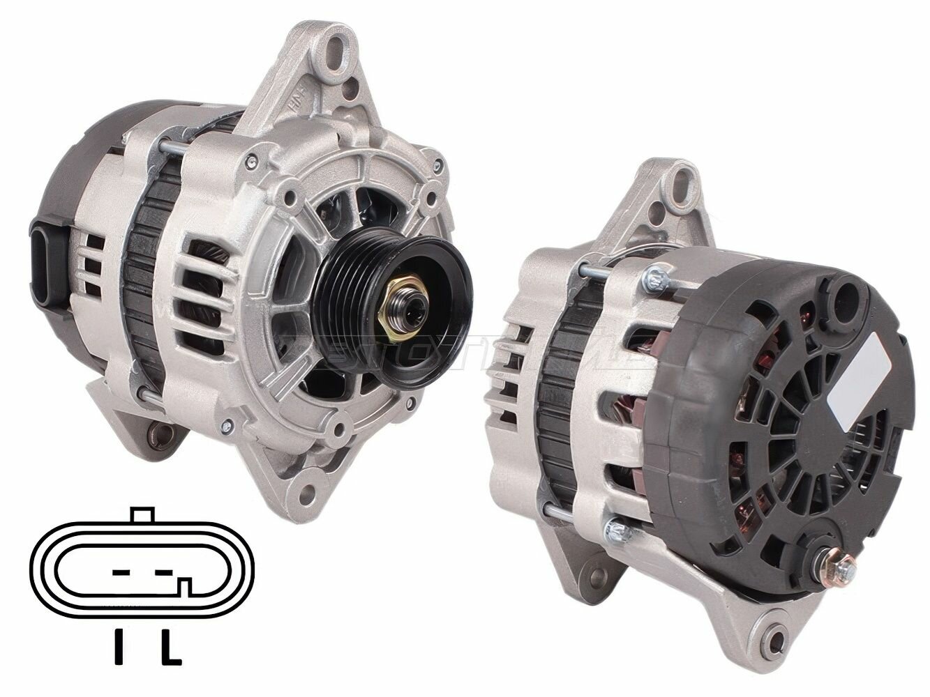 Генератор 12V 85A для Шевроле Авео, Лачетти, Понтиак G3 арт ST850012 SAT