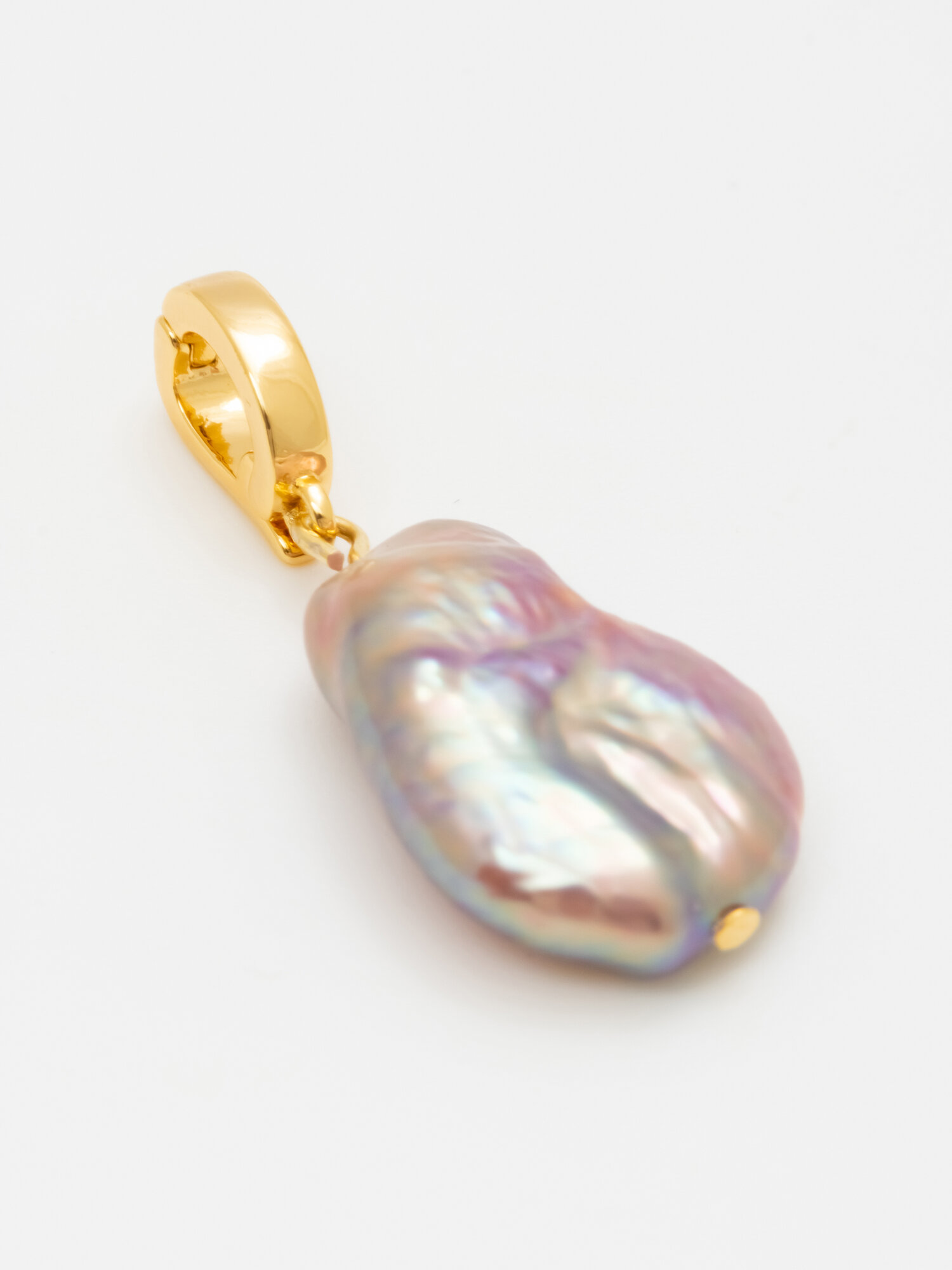 Подвеска, жемчуг пресноводный культивированный