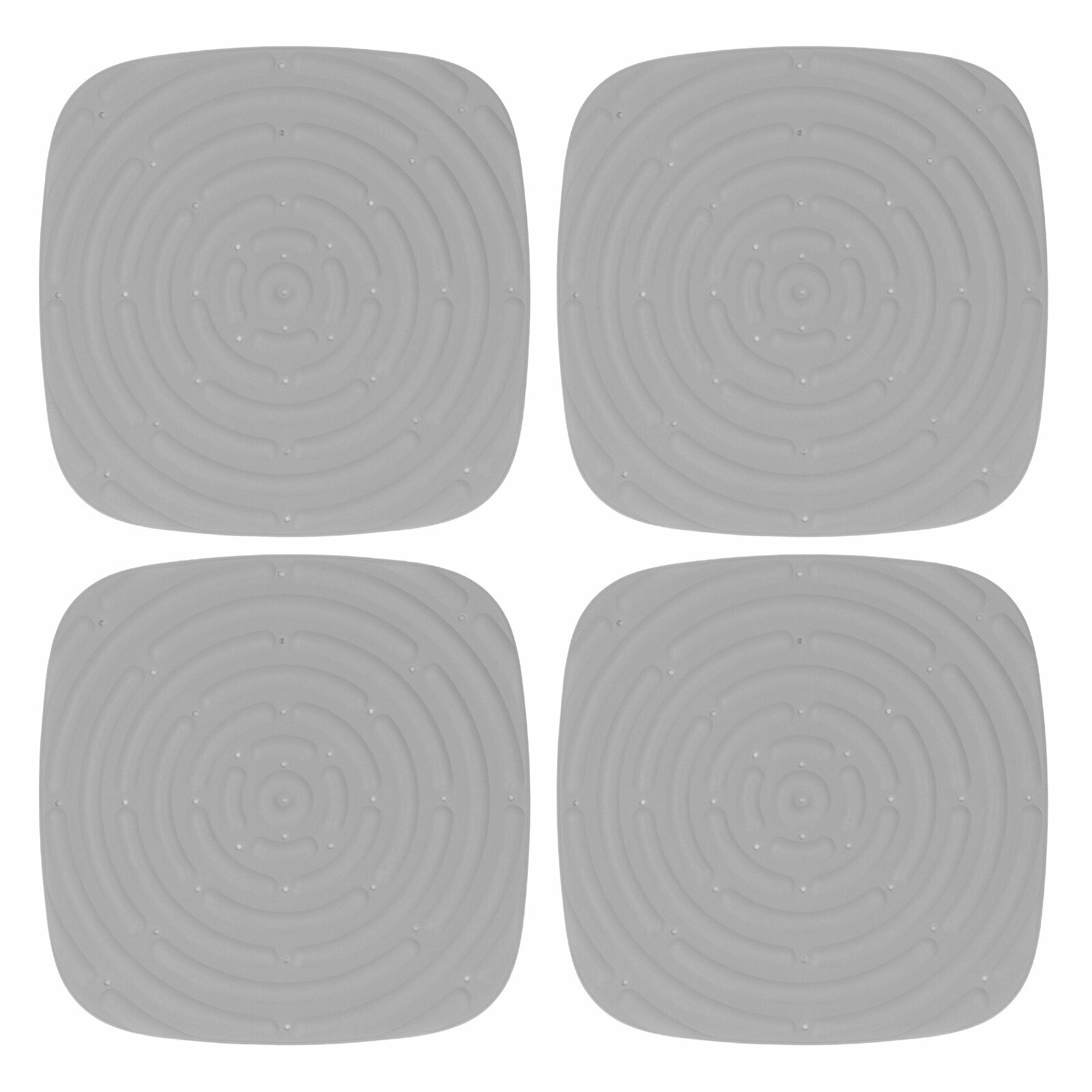 4 моющихся серых подстилки для куриных гнезд, прочные подстилки для курятников, удобные подстилки для откладывания яиц.