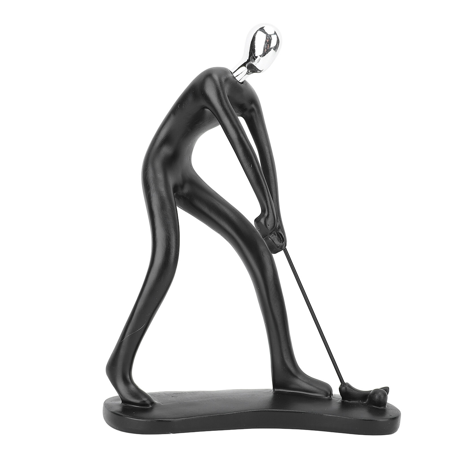 Смоляные фигурки музыкантов, абстрактные спортивные фигуры, декоративная скульптура для рабочего стола, гостиной, тип 4