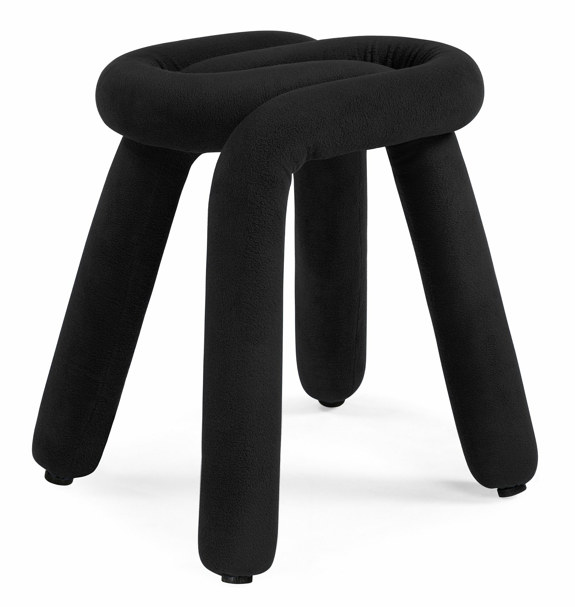 Табурет "Garden Black", металлический каркас, для общественных мест, 46х40х45 см, чёрный