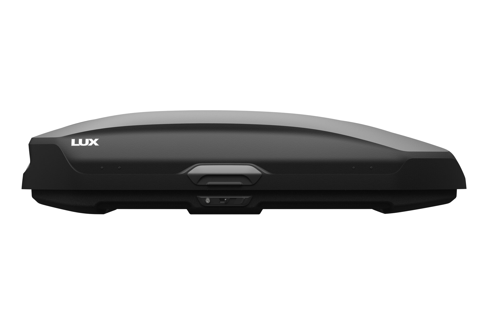 Автобокс на крышу LUX TAVR 175, чёрный матовый, 450 л, 175х85х40 см. Двухстороннее открытие