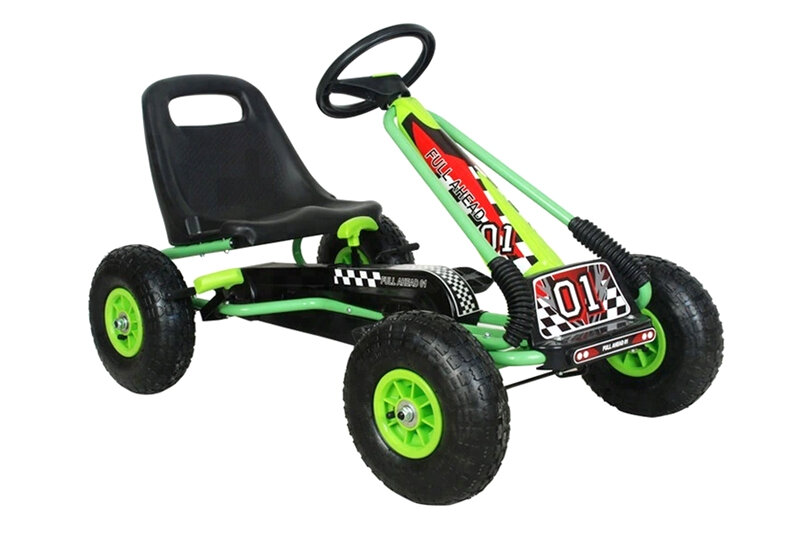 Детский веломобиль Formula 1 зеленый