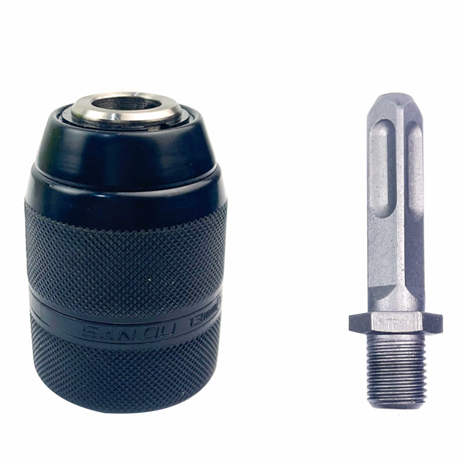 Металлическая Ручная Дрель 13 мм Ручной Самоблокирующийся Патрон Ударный Электрический Молоток Гаечный Ключ Поворотная Круглая Шестигранная Ручка Аксессуар