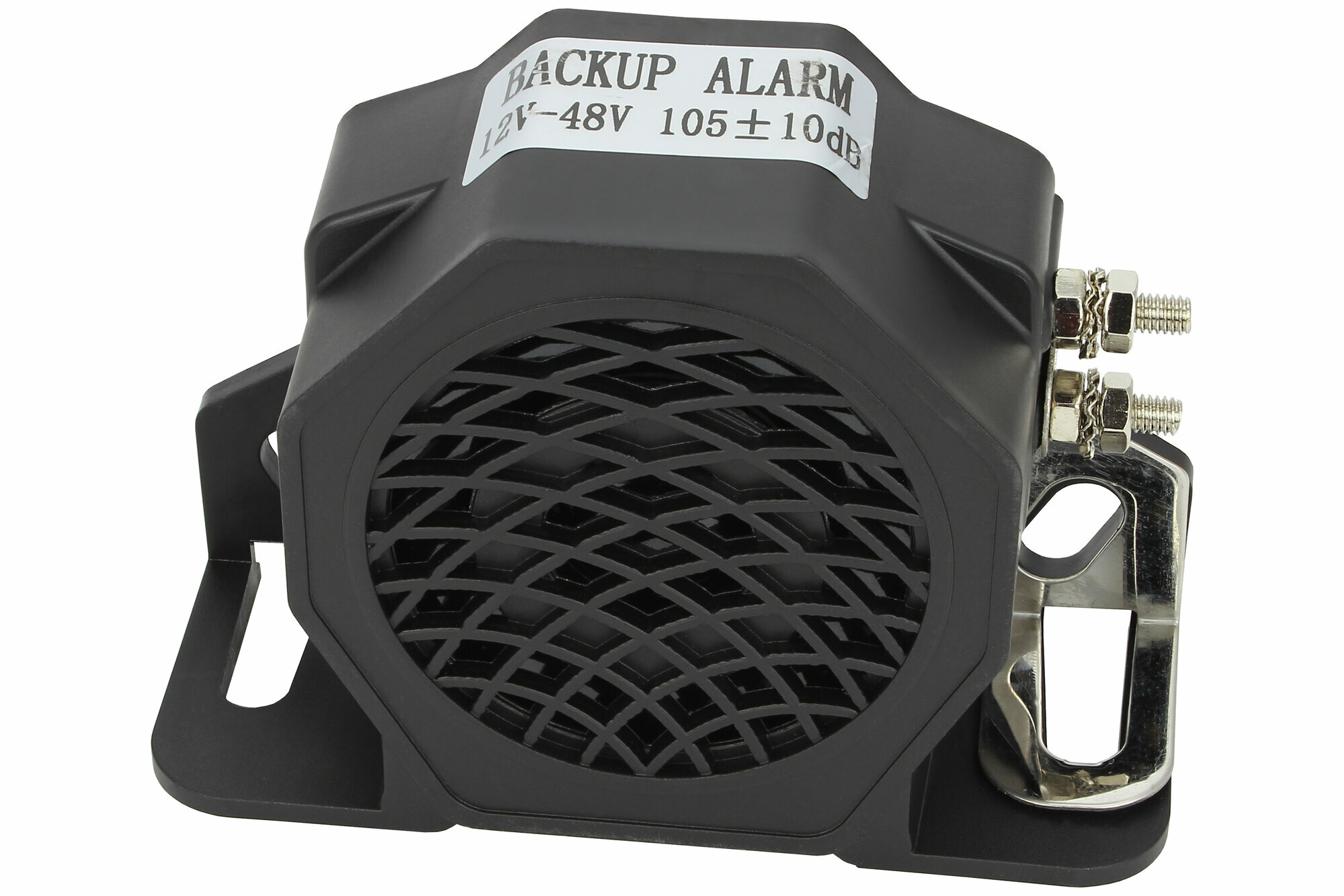 Сигнал электрический заднего хода 12-48В, 100х70 мм, цвет черный