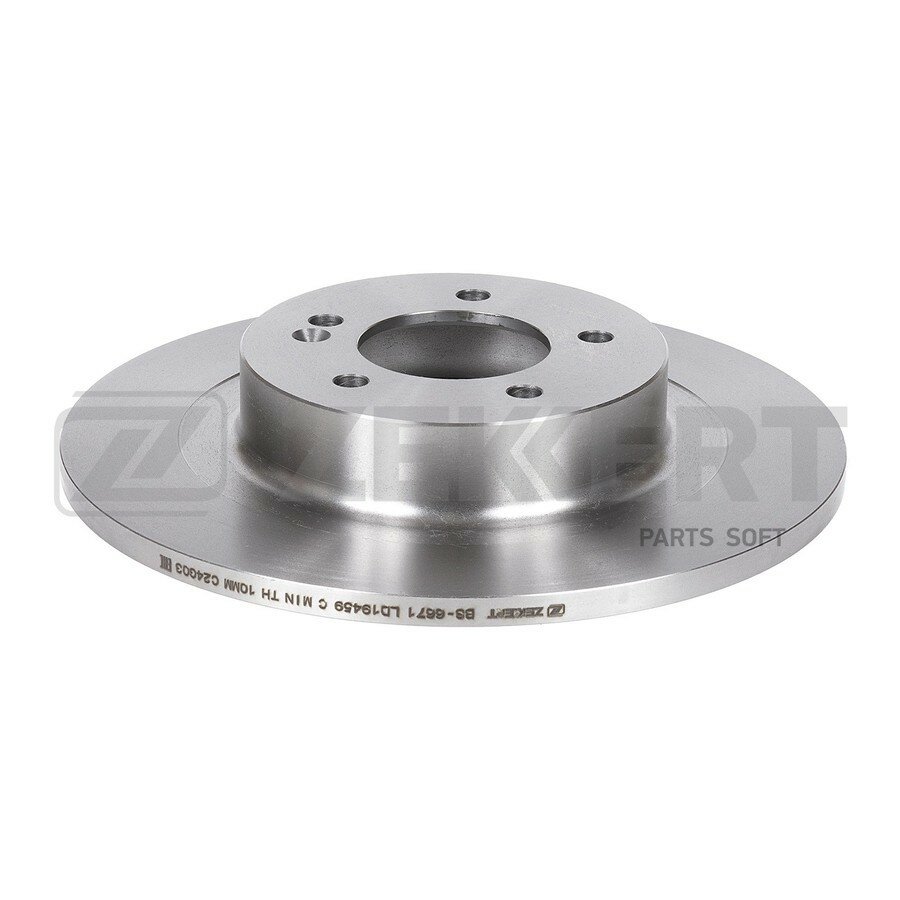 ZEKKERT BS-6671 Диск тормозной задний Jac J7 20- ()
