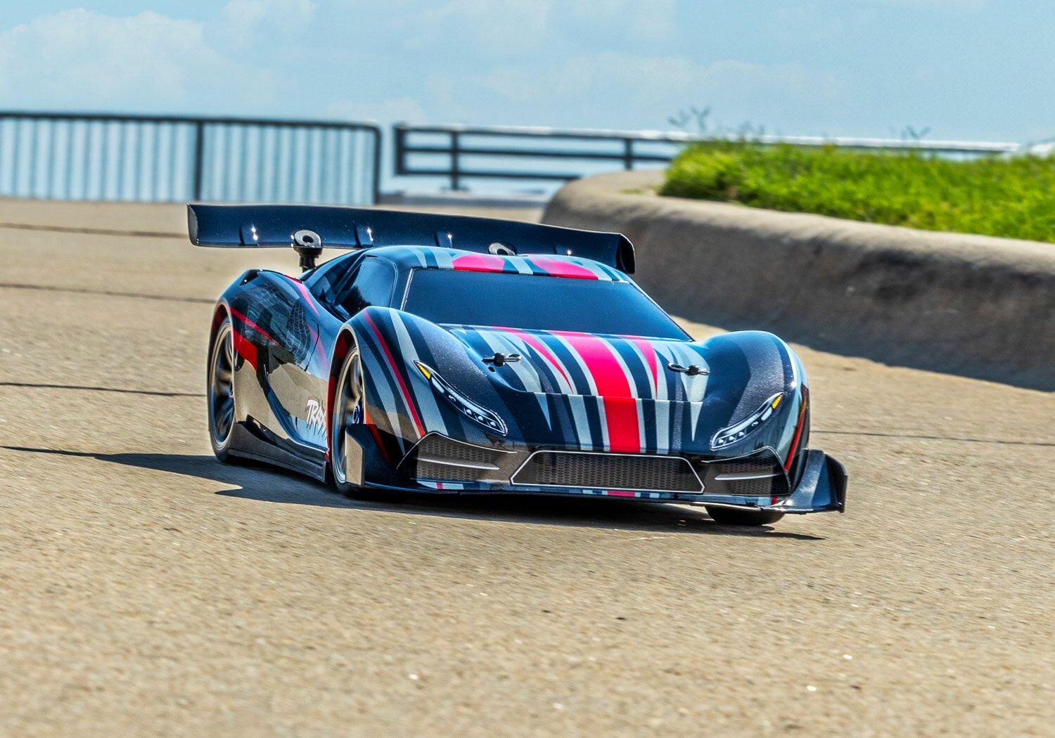 Traxxas 1/7 XO-1 Машина с дистанционным 1/10 автомобиль 4WD плоский трек гоночный 64077-3