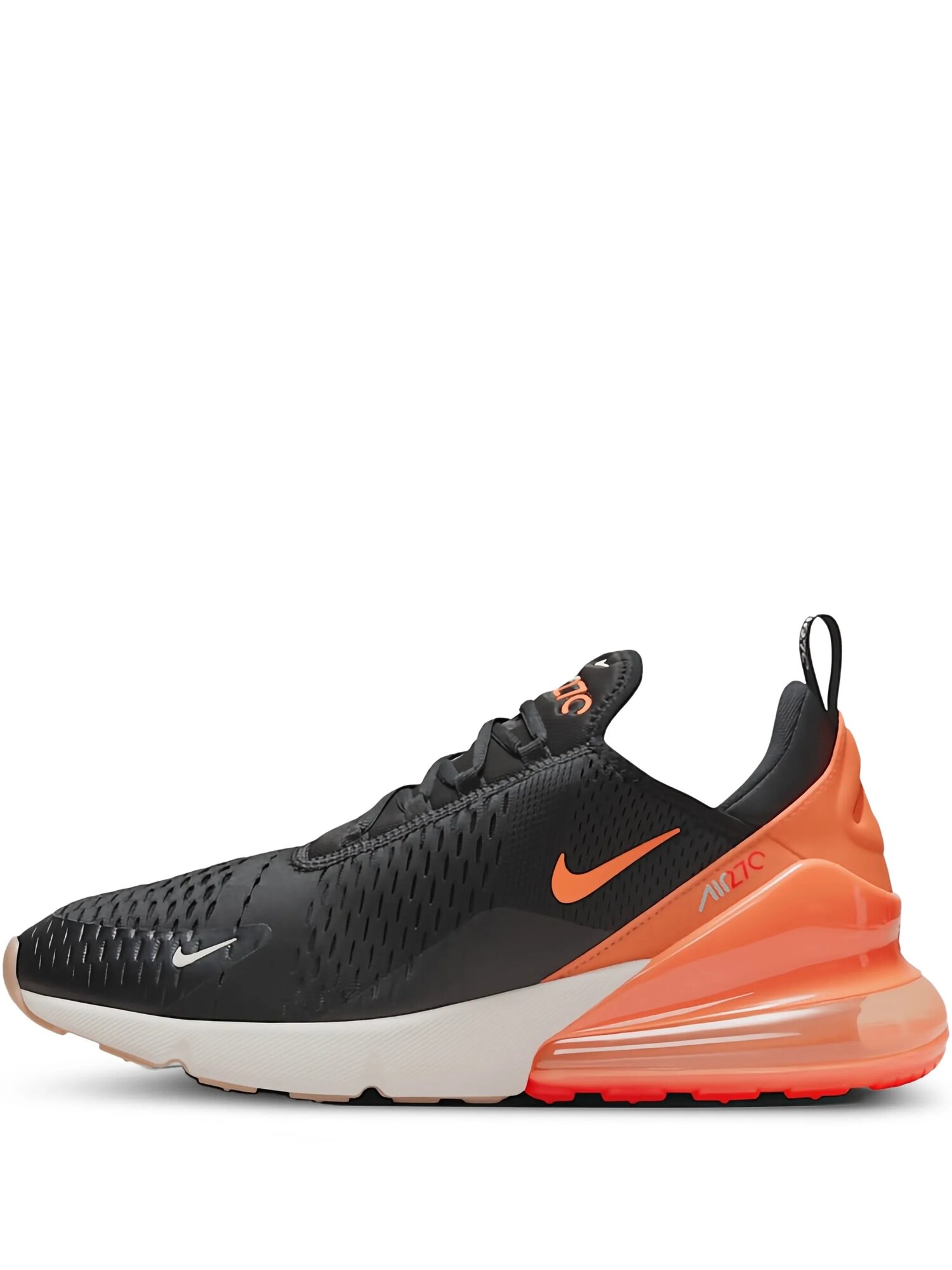 Кроссовки Air Max 270 Black/Total Orange-Bright Crimson