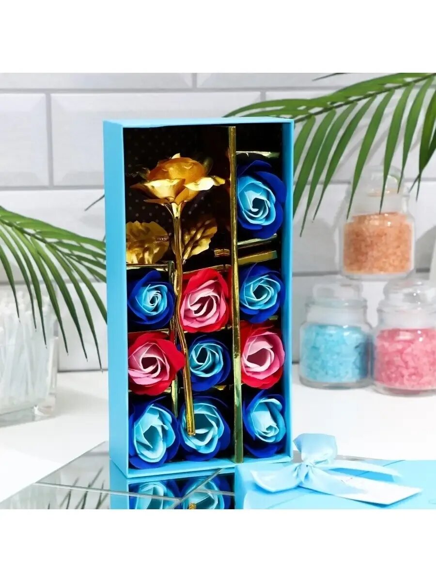 Розы из мыла 13 шт