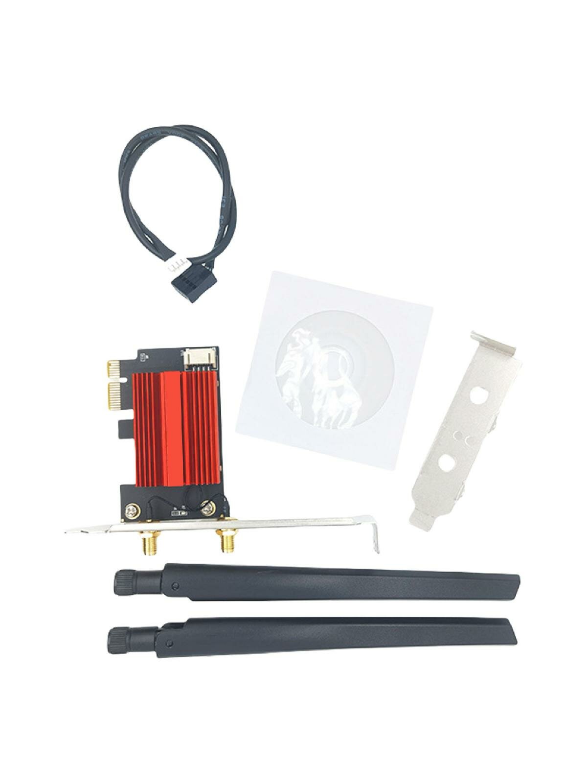 WiFi 5 Adapter 1200mbps Bluetooth-compatible Networking Card 2.4G/5GHZ Double Band 802.11AC Wireless Adapter For PC