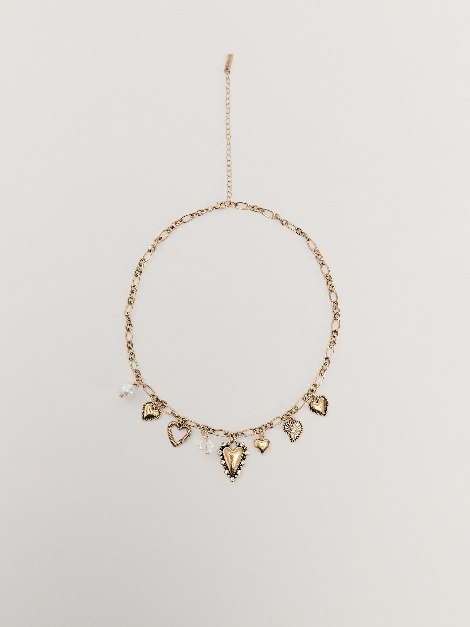 Колье, стекло