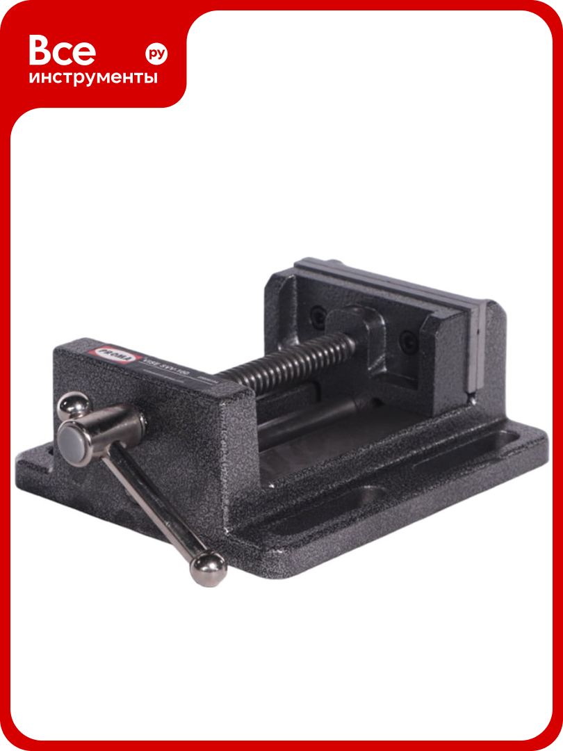 Тиски с высокими губками Proma SVV-100 25000194 для надежного зажима деталей