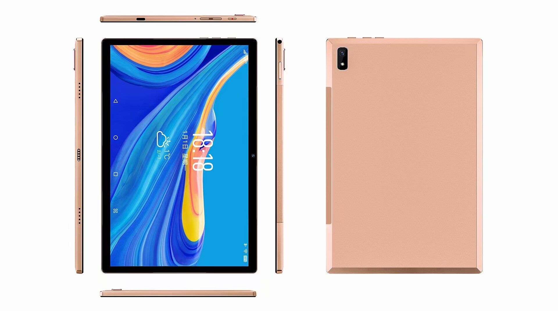 Планшетный компьютер G18 Cross Bonder, 10 дюймов, Android, 64 Гб, золотой