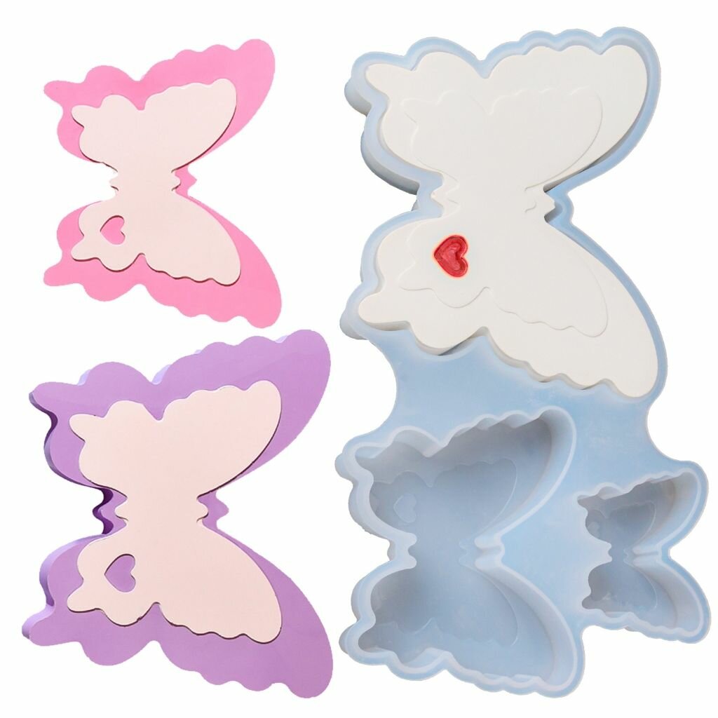 Формы для эпоксидной смолы и декора в виде бабочки