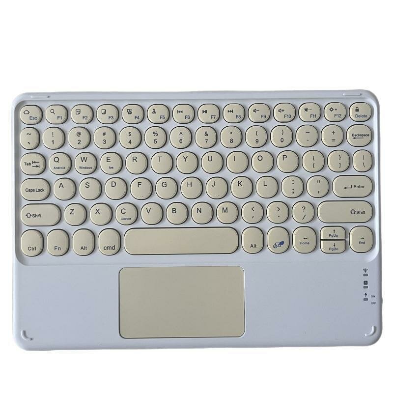 Клавиатура, для iPad/мобильного телефона/планшета/ноутбука, Bluetooth, желтая