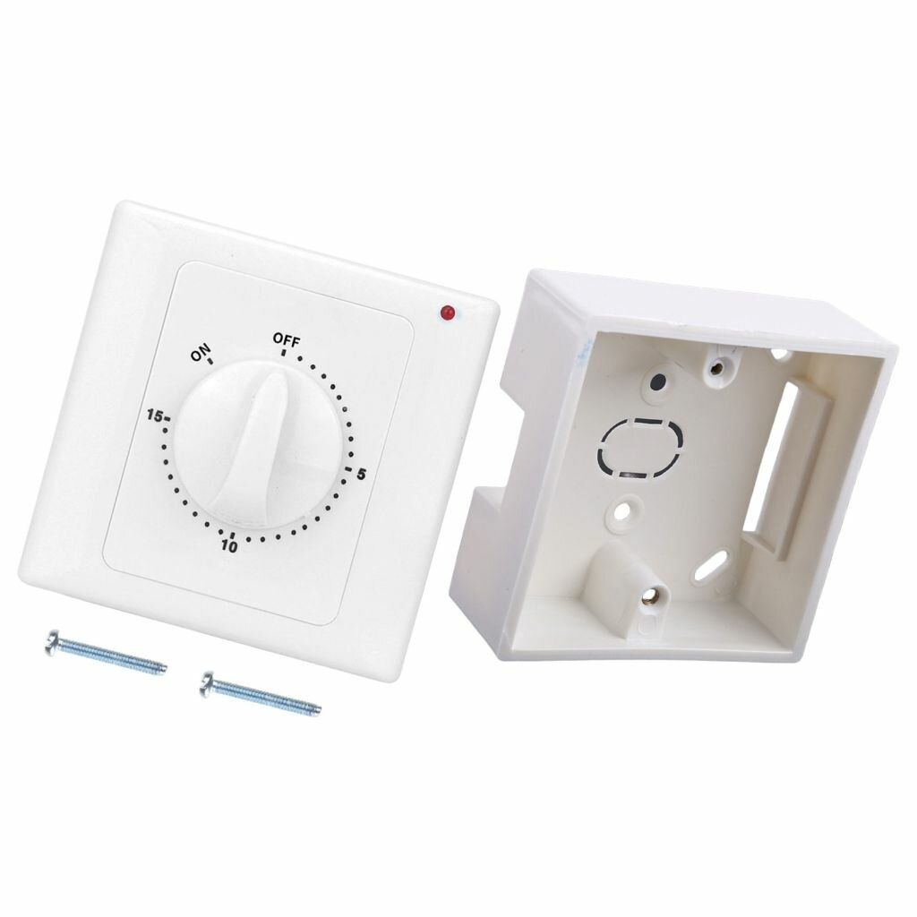 Контроллер переключения таймера оснащен световым индикатором при нормально открытом нижнем ящике-15 минут