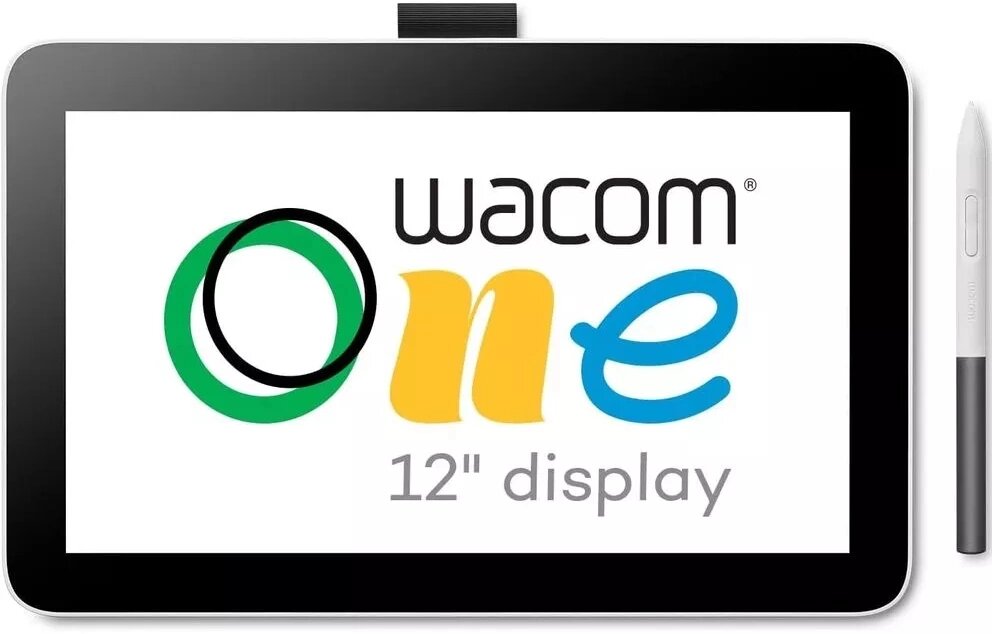 DTC121W0B / Графический планшет Wacom One 12 (проводной, ввод - перьевой, рабочая область - 275 мм x