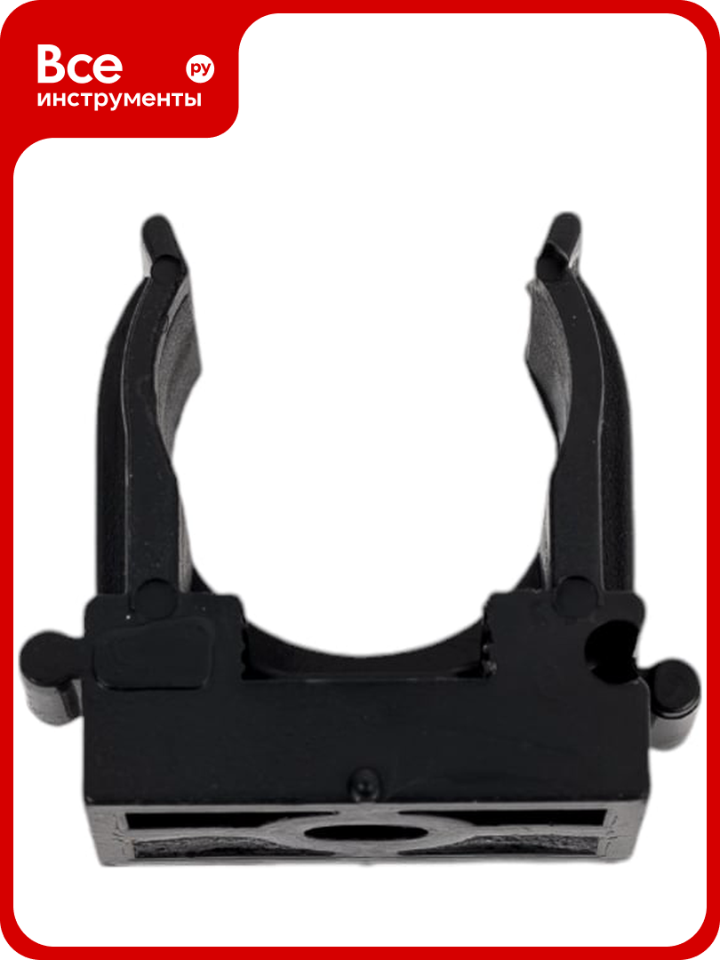 Клипса для монтажного пистолета GNG 20 мм, черная, GN-ECLP-20B, 100 шт. GNECLP20B, для гофрированных