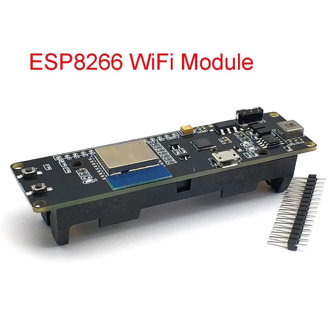 Модуль Wi-Fi D1 ESP8266 Nodemcu с зарядкой аккумулятора 18650