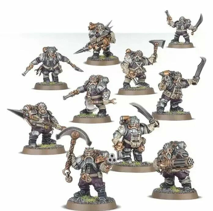 Смола вархаммер 40000 миниатюра Warhammer AOS Dwarves Arkanaut Company миниатюры днд Фигурка для настольной игры