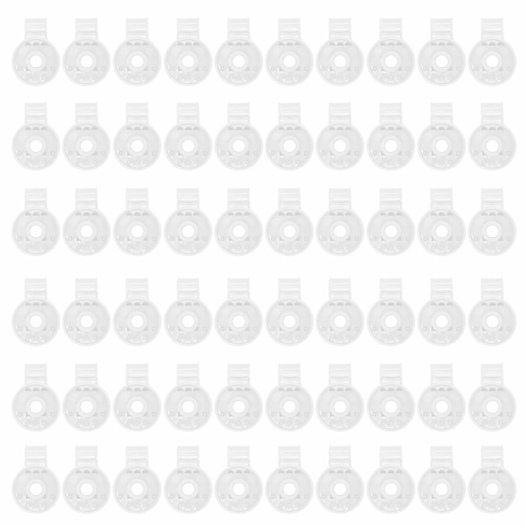 60шт Специальных зажимов для крепления теневой сетки к сетке ограждения