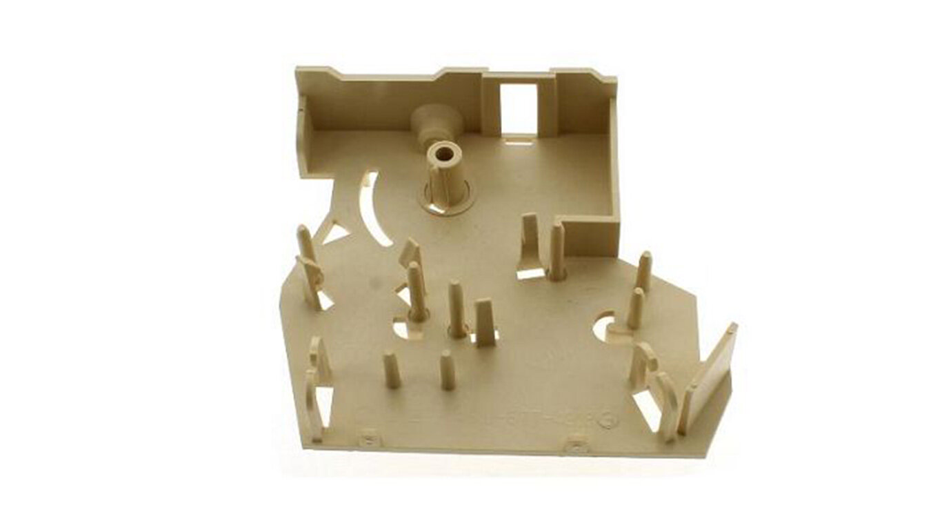 Кронштейн переключателя (корпус) для микроволновой печи Ariston 313653 (W10806235, A-11.05)