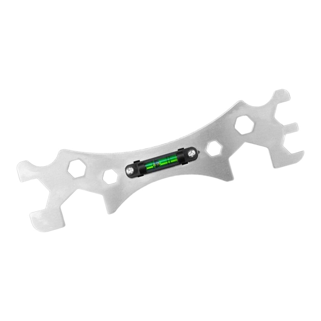 Многофункциональный ключ из нержавеющей стали-8 горизонтальных ключей для ванной комнаты диаметром 32 мм