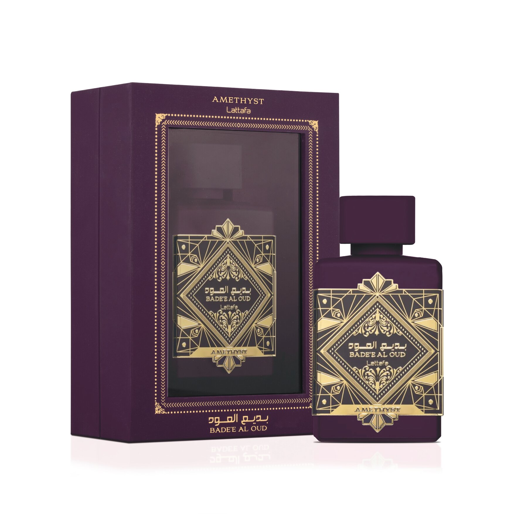 Lattafa Perfumes Bade`e Al Oud Amethyst парфюмерная вода 100 мл. унисекс аромат для мужчин и женщин (ref. 537)