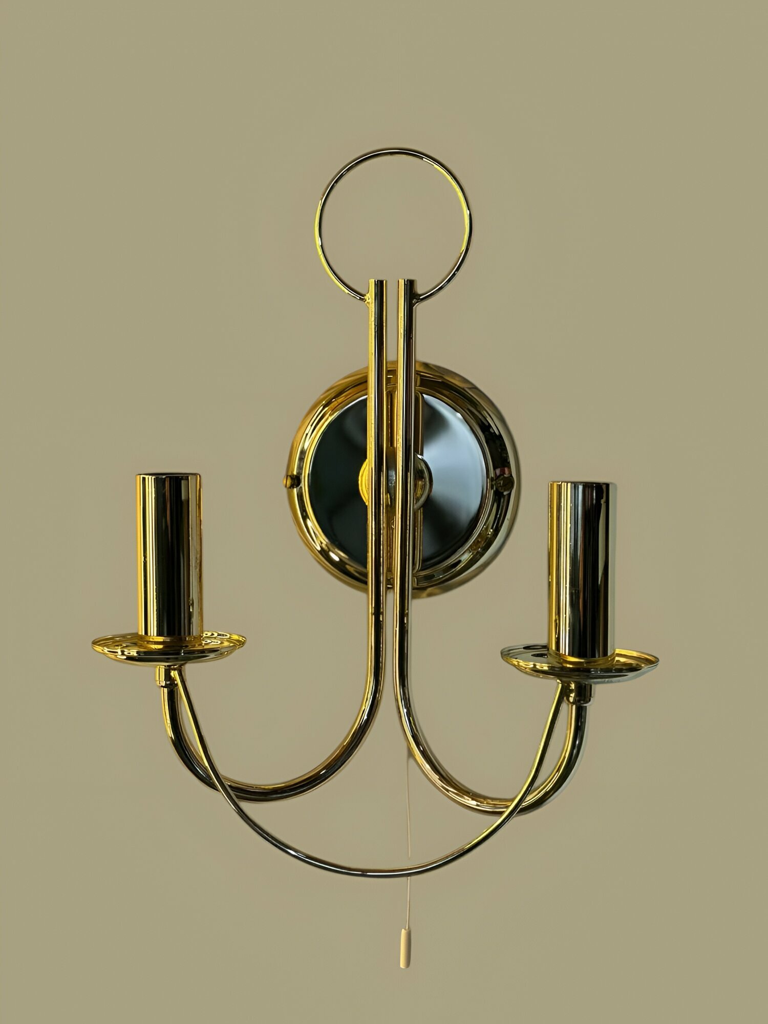 Светильник настенный бра классическое винтаж золотой СССР