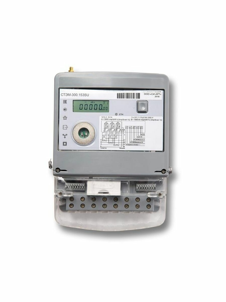 Счетчик электрической энергии СТЭМ-300.153. GSU