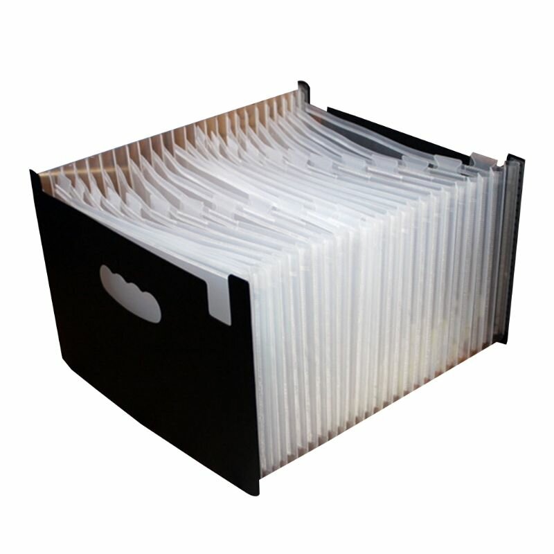 Многослойная папка-гармошка для документов формата А4, 13 карманов/24 кармана, водонепроницаемая, расширяющаяся рабочего стола