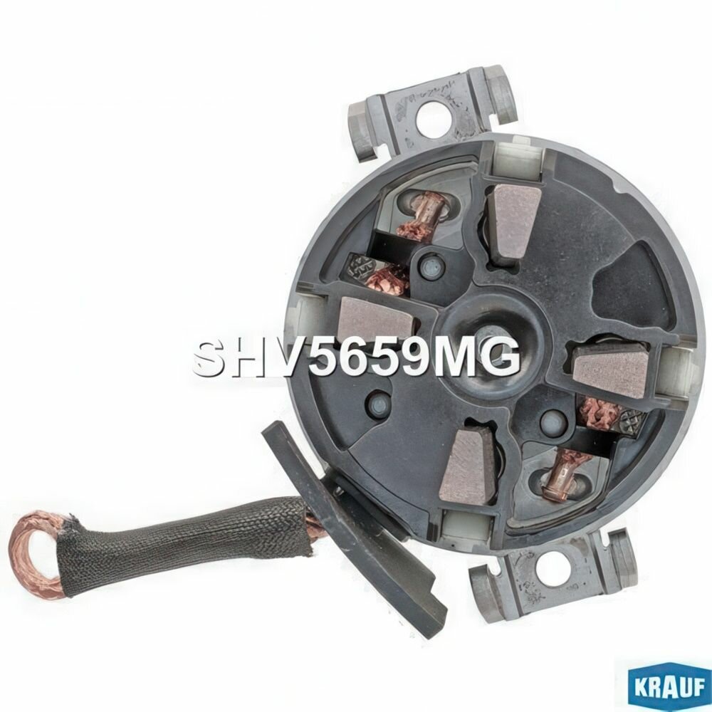 Щеткодержатель стартера, для ВАЗ Лада Калина, Гранта, Приора, Ниссан Куб, Микра, Ноут, Кашкай, Тиида, Рено Клио, Гранд Сценик, Кангу, Меган, Модус, Твинго, Логан, Сандеро, Жук, Ситроен C5, C6 арт