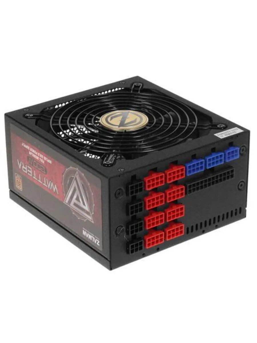 Watttera 1200W ZM1200-EBTII черный 1200 Вт, 80+ Gold