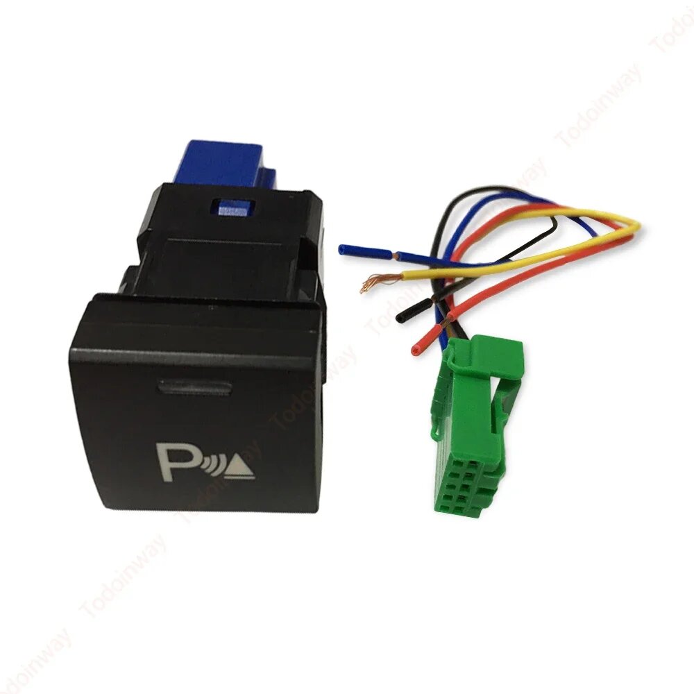 Автомобильная лампочка, встроенный радиолокационный переключатель, кнопка управления датчиком парковки для Toyota Camry 2018 Avalon RAV4 2020 prado 150, аксессуары, Radar parking button