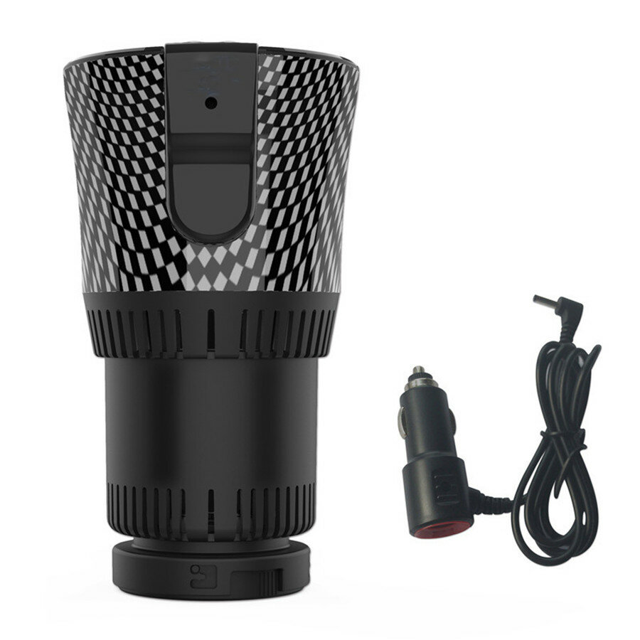 12 В 2-в-1 Нагревательная Охлаждающая Чашка Офисная Грелка Для Чашек Кулер Смарт-Держатель Для Кружки Стакан