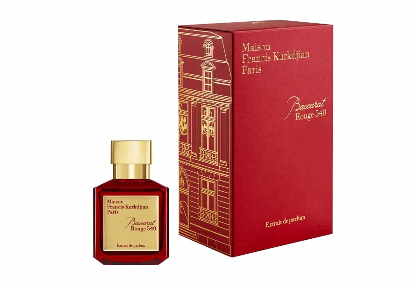 Духи Maison Francis Kurkdjian Baccarat Rouge 540 extrait de parfum екстракт 70 мл