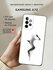 Чехол на Samsung Galaxy A72 / Самсунг Галакси А72 с принтом "Девушка в душе"