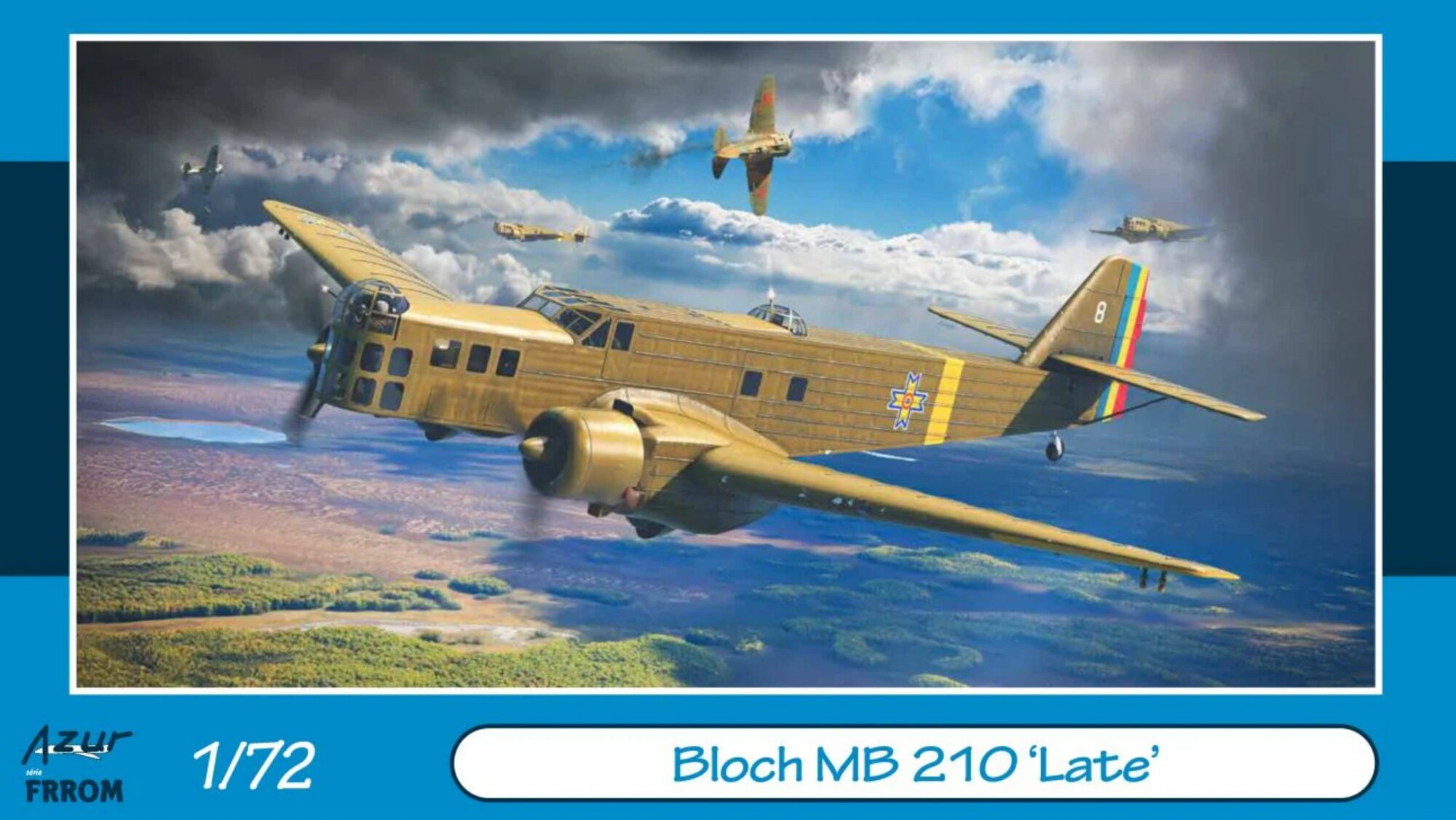 Special Hobby FR0057 1/72 Military Bloch MB 210 сборная модель самолета