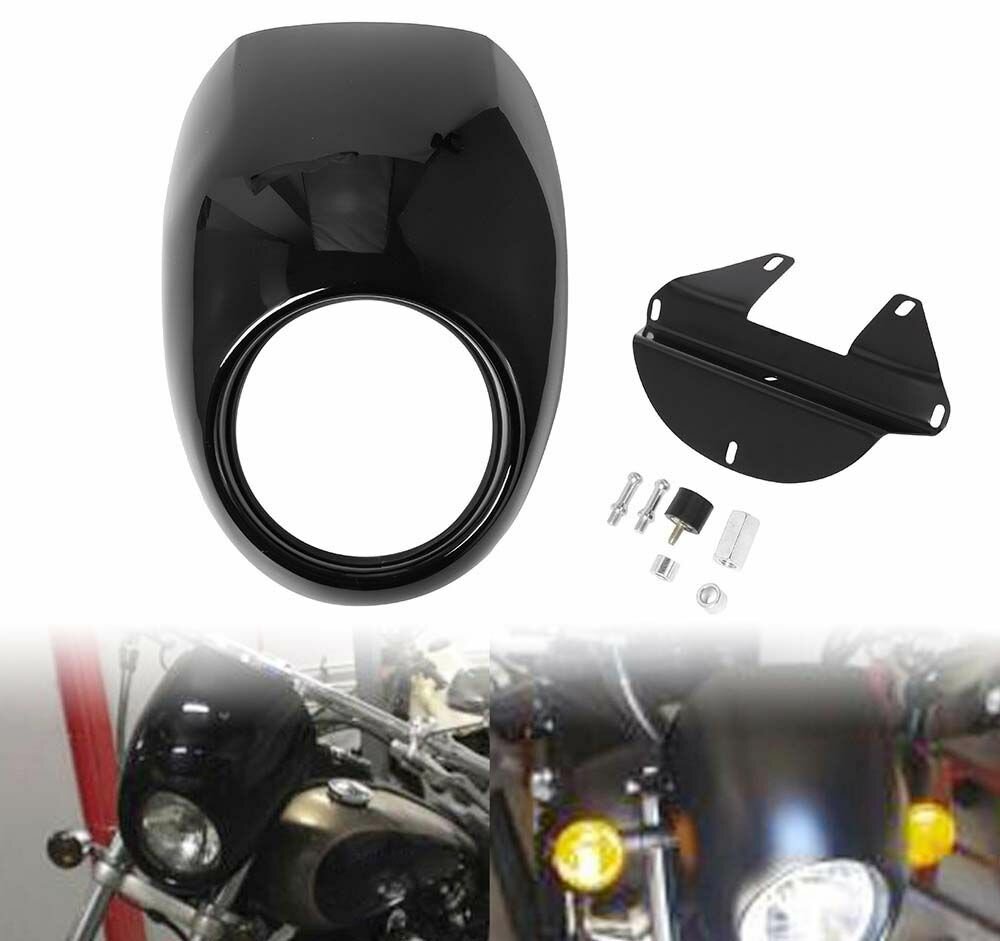 ABS фара мотоцикла, обтекатель, солнцезащитный козырек, Harley 883 XL1200