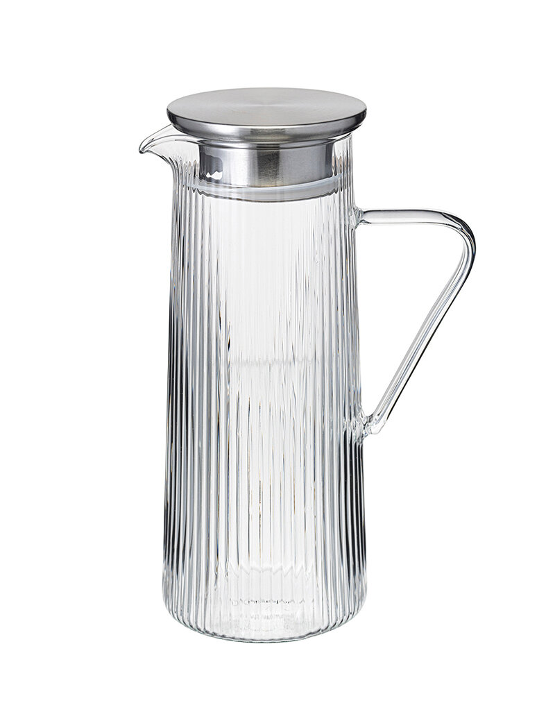 Кувшин с крышкой Soft Ripples 1,2 л стеклянный Liberty Jones