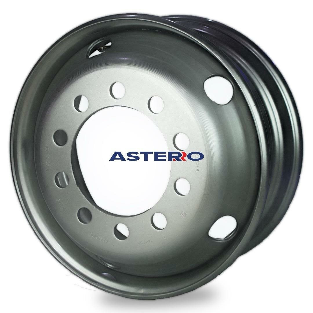 Диск автомобильный литой Kronprinz/Accuride 17.5x6.75 10x225 et129.5 dia176 Серебристый