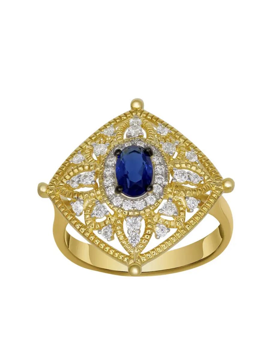 Перстень, серебро, 925 проба