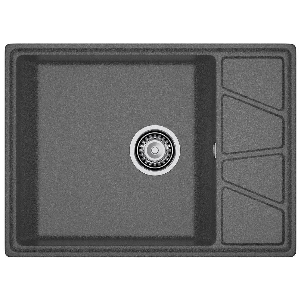 Кухонная мойка GranFest VERTEX 680L, графит