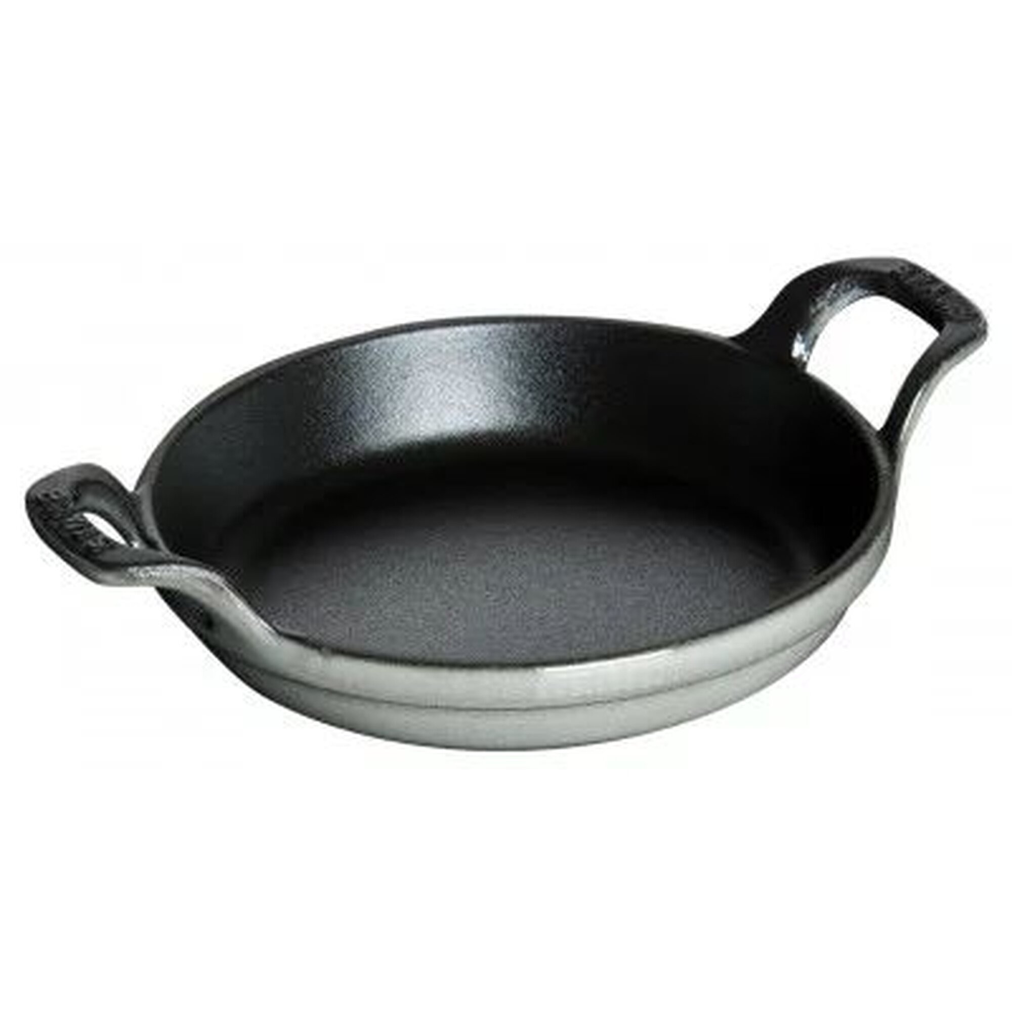 Форма для запекания STAUB, чугунная, диаметр 12 см, цвет серый, 40509-544-0