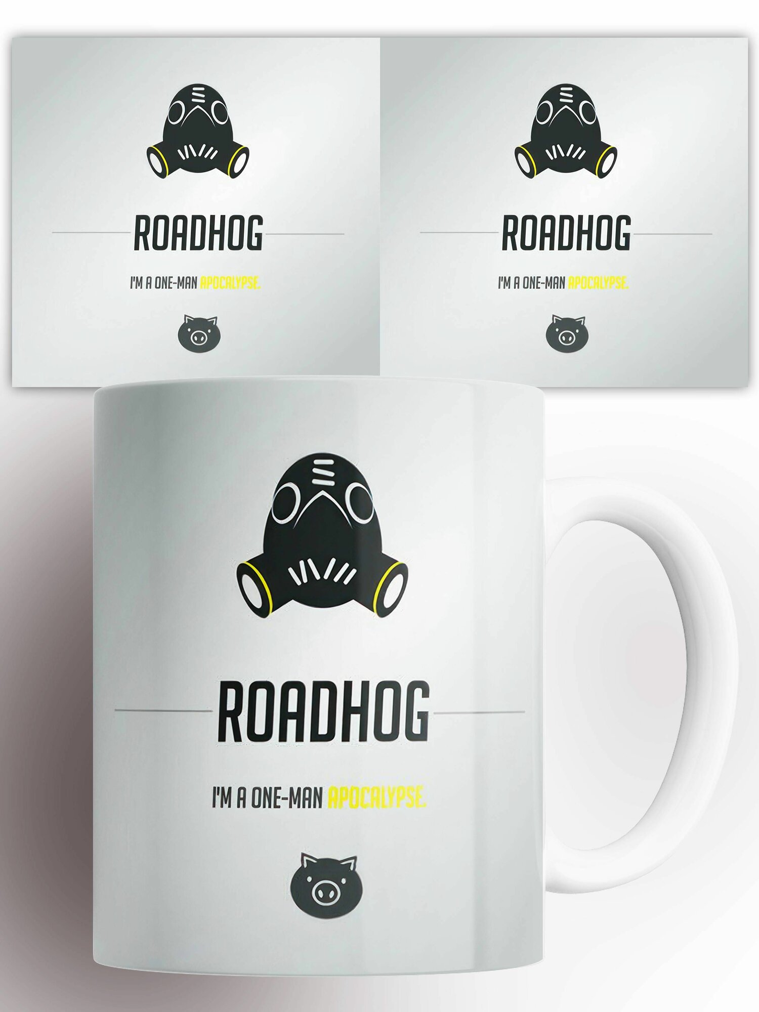 Кружка компьютерная игра Overwatch Овервотч Турбосвин 330 мл