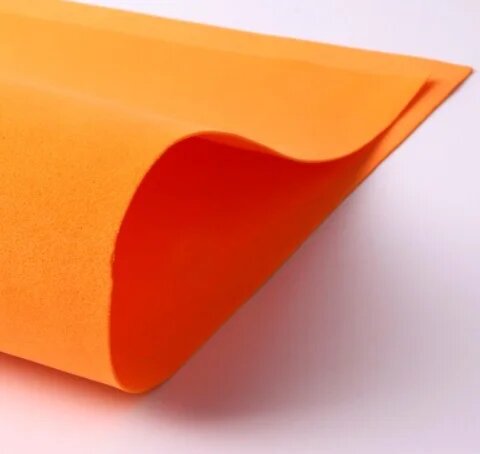 Многоцветная пенопластовая бумага EVA 50x50 см Оранжевый, as photo