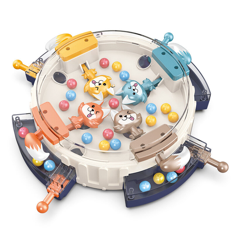 2026 Новейшие кросс-бордерные игрушки для мальчиков, обучающие настольные игры, веселая битва Pac-Man, дропшиппинг на Amazon и TikTok