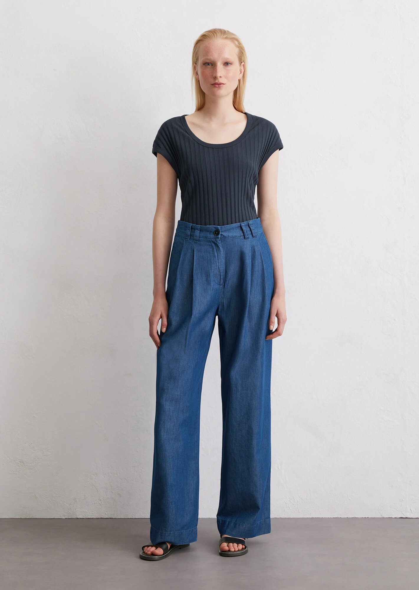 Брюки палаццо