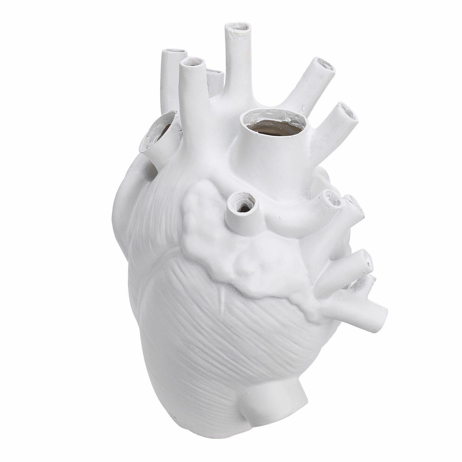 Ваза в форме сердца, цветочная композиция из смолы, ваза, украшение для дома