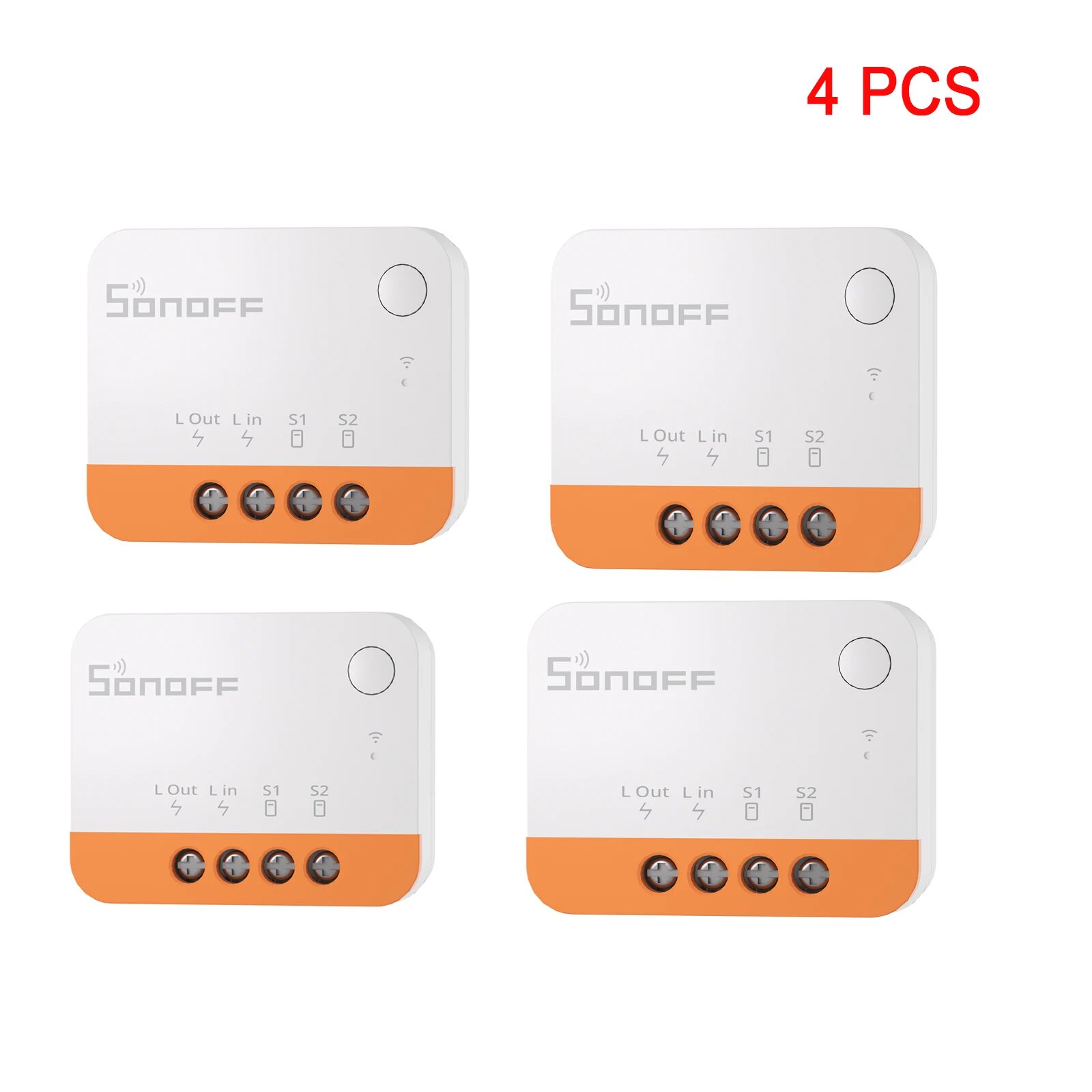 SONOFF ZBMINI L2 Zigbee Умный выключатель 4 PCS